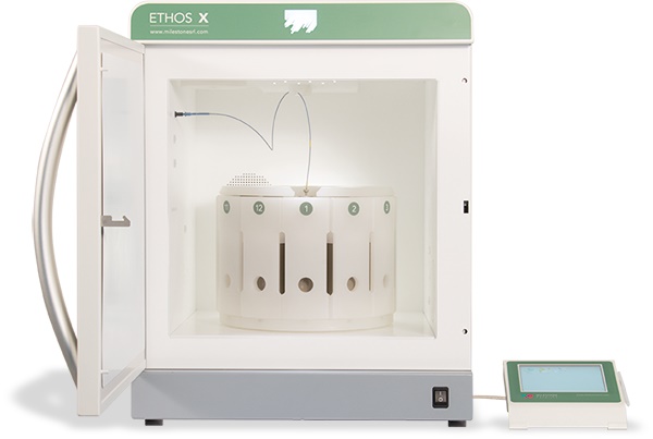 Sistem cu microunde de extractie cu solventi organici - Milestone ETHOS X